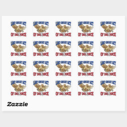 Last Great Act of Defiance Square Sticker | Zazzle