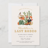 Last Rodeo Bachelorette Invitation | Zazzle