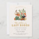Last Rodeo Bachelorette Invitation | Zazzle