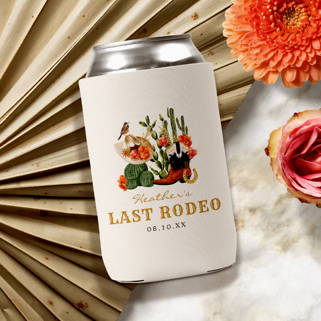 Last Rodeo Can Cooler | Zazzle