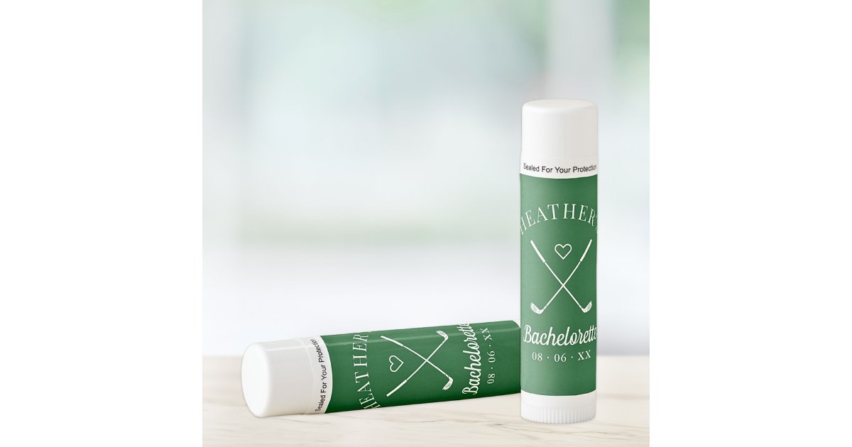Last Swing Golf Bachelorette Lip Balm | Zazzle