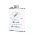 Last Toast On The Coast Beach Bachelorette Party Flask | Zazzle
