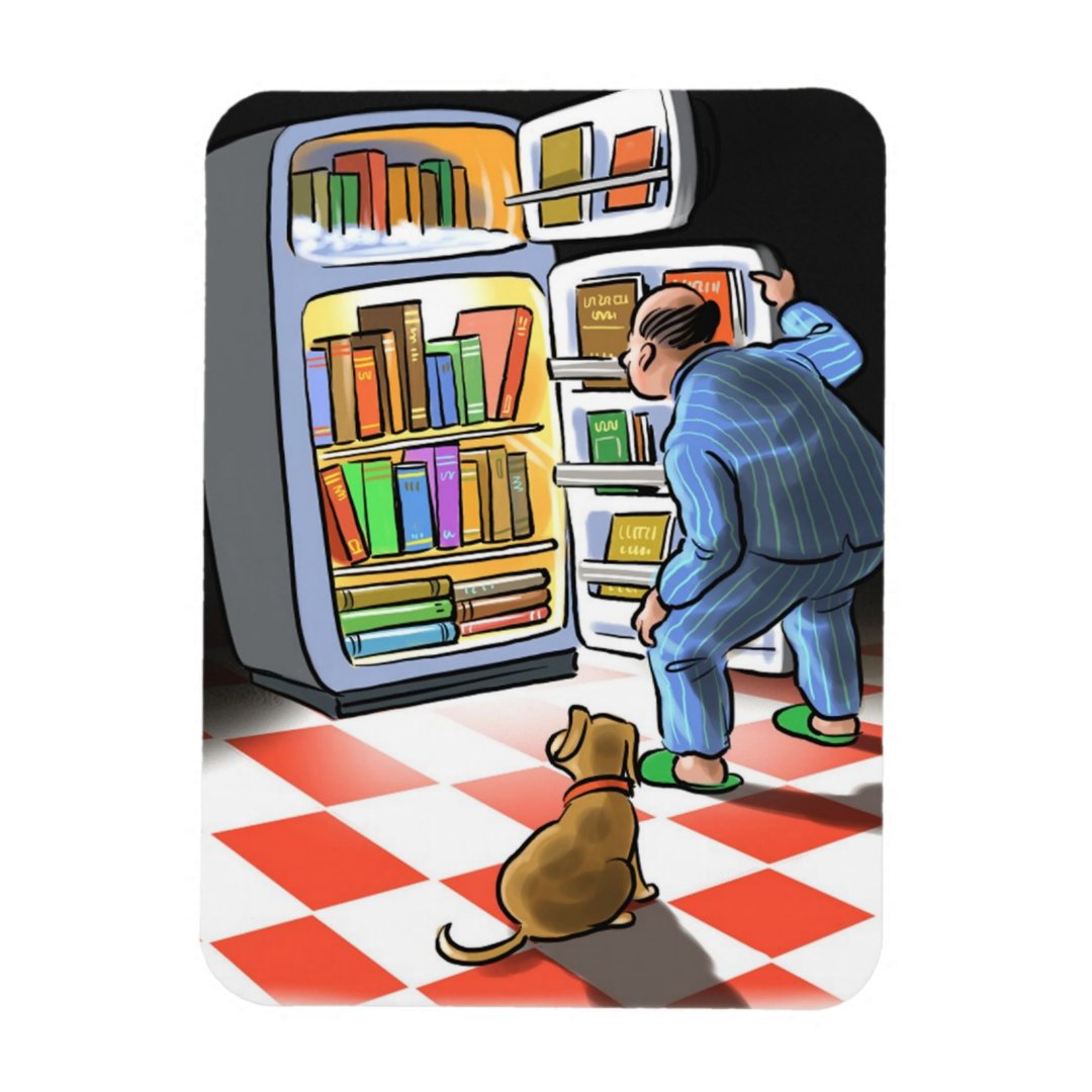 Late Night Snack magnet | Zazzle