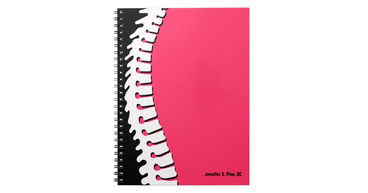 Lateral Spine Personalized Notebook | Zazzle