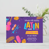 Latin Dance Party Invitation | Zazzle
