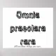 Latin Phrases Excellence Poster | Zazzle