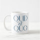 Latin Quid et Quo Classical Education Coffee Mug | Zazzle