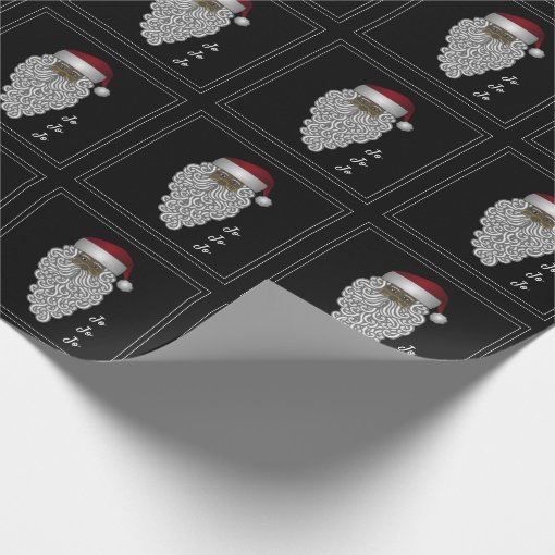 Latino Santa Jo Jo Jo Christmas Wrapping Paper | Zazzle