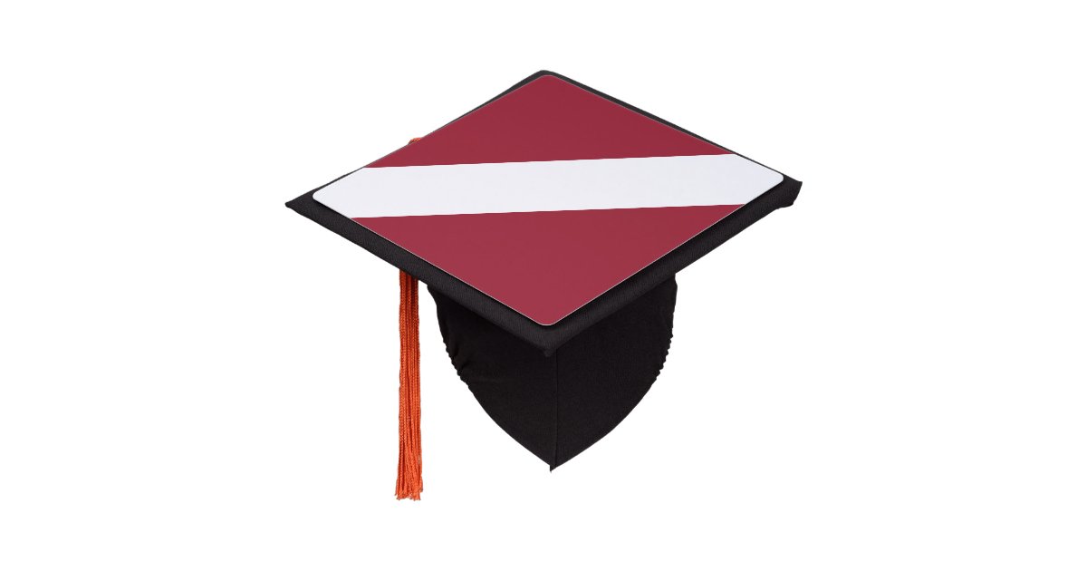 Latvia Flag Graduation Cap Topper | Zazzle