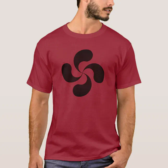 Lauburu symbol T-Shirt | Zazzle