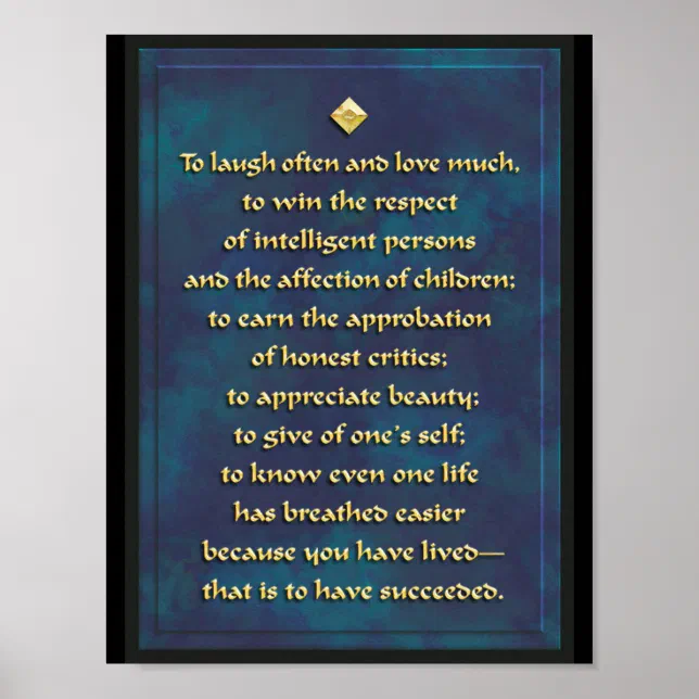 Laugh often... poster | Zazzle