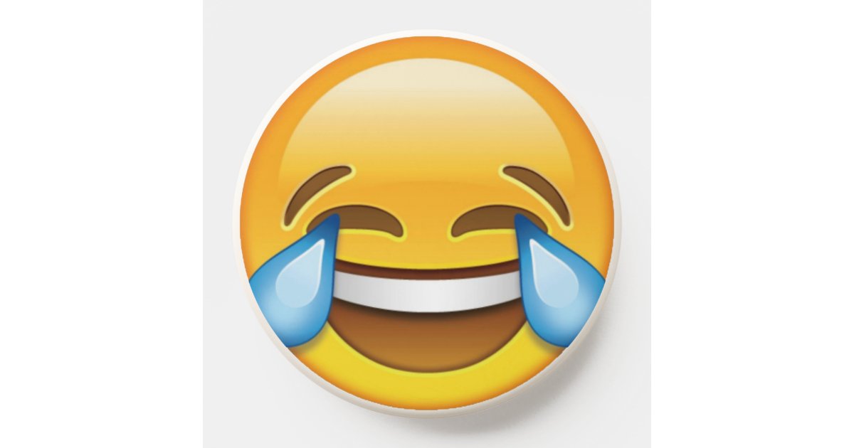 Laughing Crying Emoji PopSocket | Zazzle