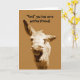 Laughing Donkey Wedding Wishes Card | Zazzle