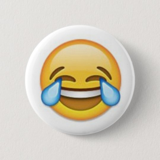 Laughing Emoji Button | Zazzle.com