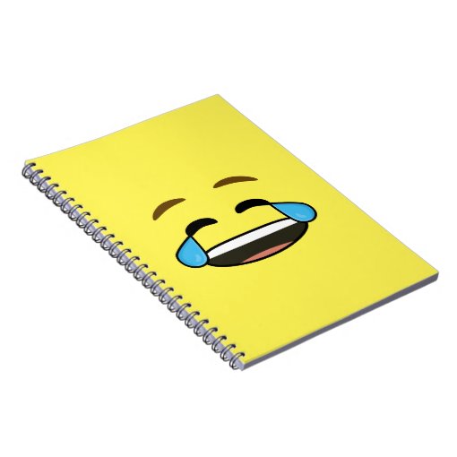 Laughing Emoji Notebook | Zazzle