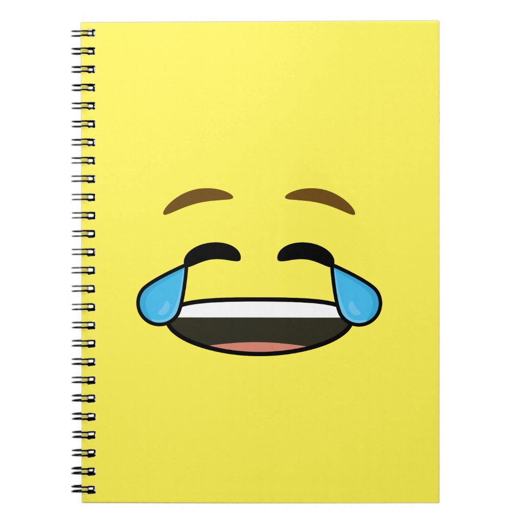 Laughing Emoji Notebook | Zazzle