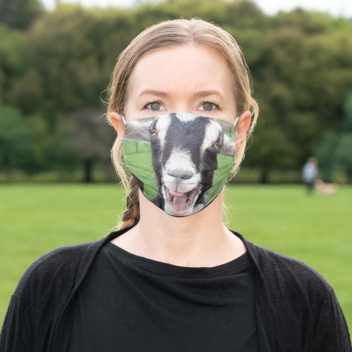 Laughing Goat Face Mask | Zazzle.com