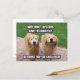 Laughing Golden Retriever Funny Shellfish Joke Postcard | Zazzle
