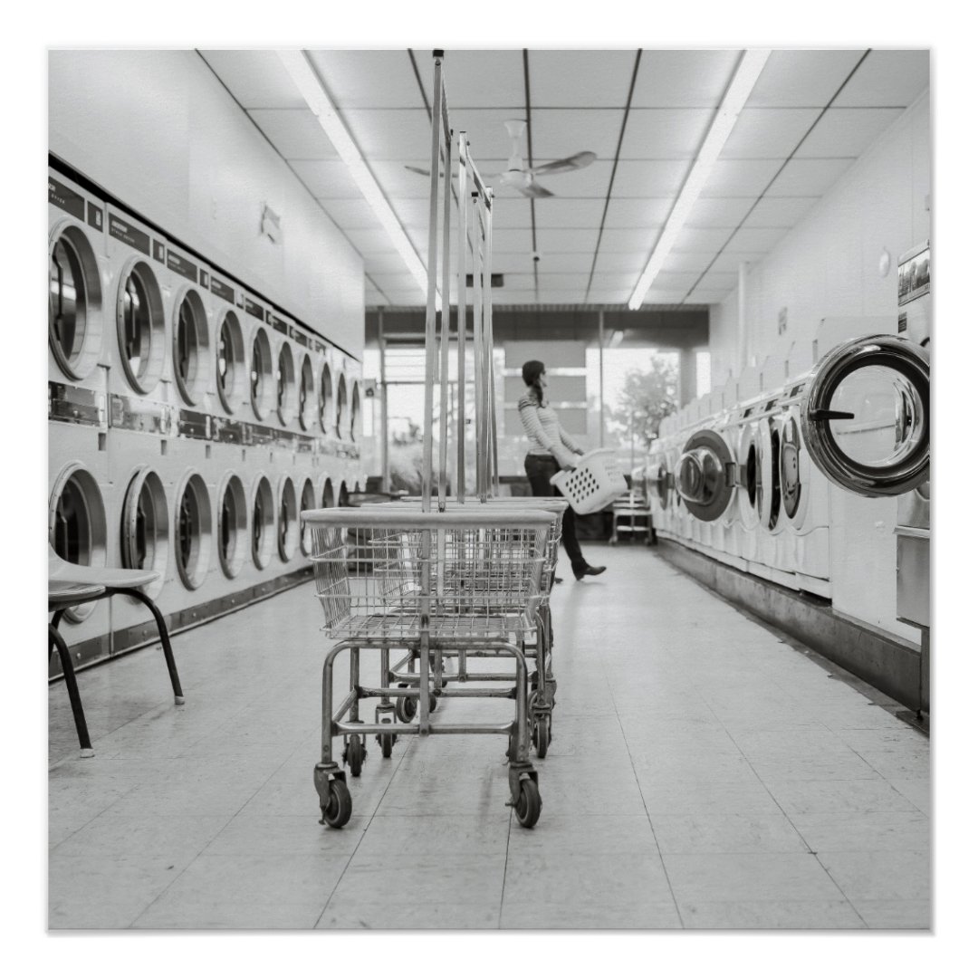 Laundromat Poster | Zazzle