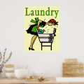 Laundry Lady Poster | Zazzle