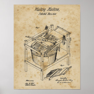 Washing Machine Posters & Prints | Zazzle