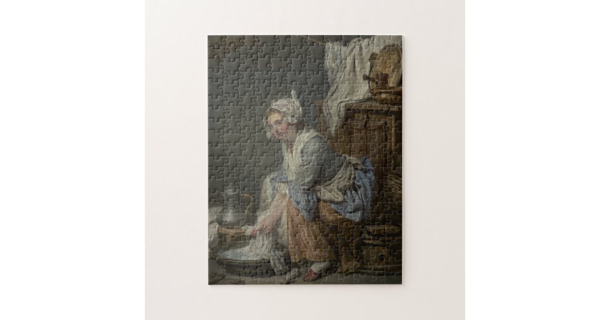 Laundry Room Washing Jigsaw Puzzle | Zazzle