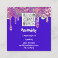 Laundry Washing Cleaning Services QR Code Logo Square Business Card ...