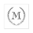 Laurel Monogram Stamp | Zazzle