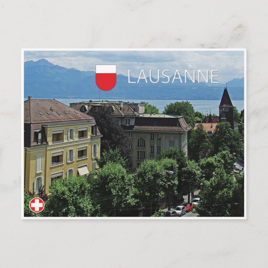 Lausanne - Switzerland Postcard | Zazzle