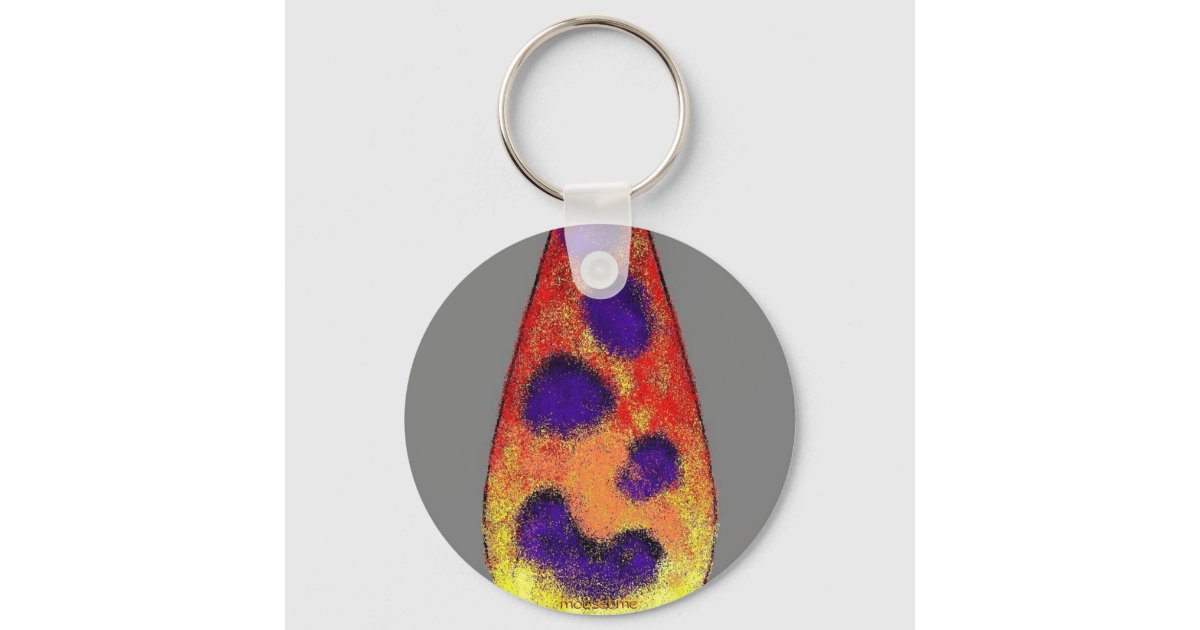 Lava Light Keychain | Zazzle