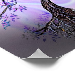 Lavendar Tree of Life Poster | Zazzle