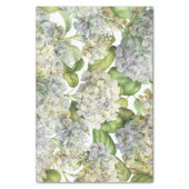 Lavender Blue Hydrangea Floral Tissue Paper | Zazzle