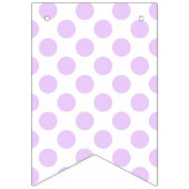 Lavender Elephant Girl Baby Shower Bunting Flags | Zazzle