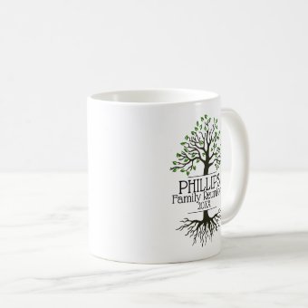 Lavender Family Tree Family Reunion Coffee Mug | Zazzle