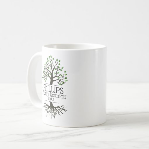 Lavender Family Tree Family Reunion Coffee Mug | Zazzle