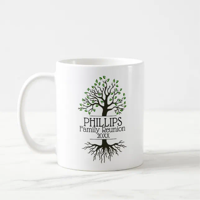 Lavender Family Tree Family Reunion Coffee Mug | Zazzle
