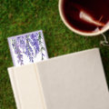 Lavender Floral Religious Bible Verse Custom Name Bookmarks | Zazzle