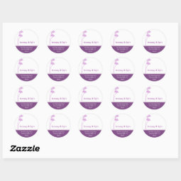 Lavender Flower Address Labels | Zazzle