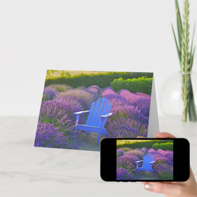 Lavender Greeting Card | Zazzle