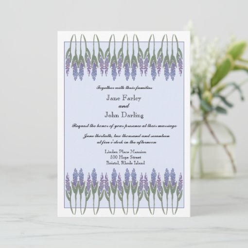 Lavender Invitation | Zazzle