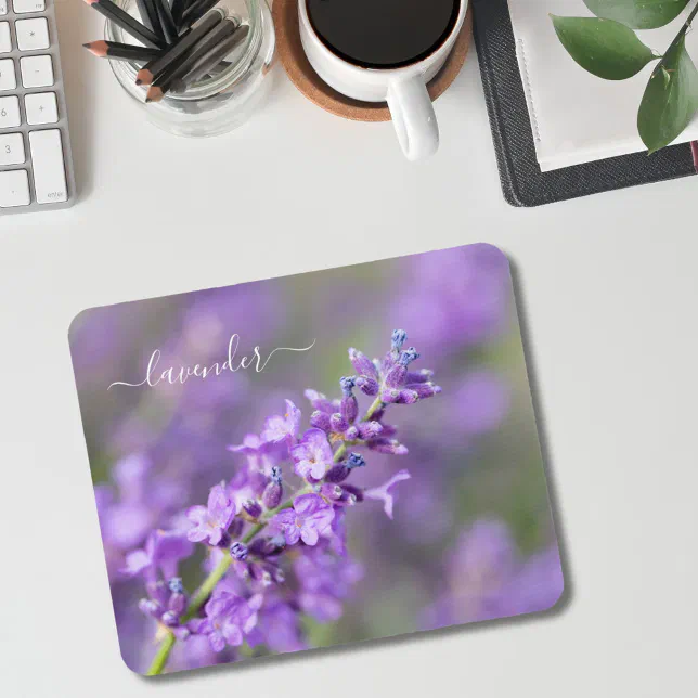 Lavender Mouse Pad | Zazzle