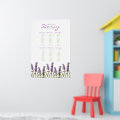 Lavender Seating Chart | Zazzle
