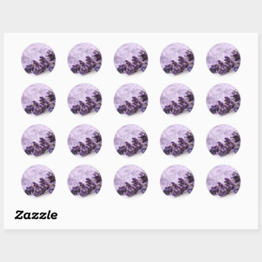 Lavender Stickers | Zazzle