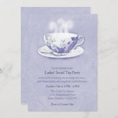 Lavender Tea Party Invitation | Zazzle