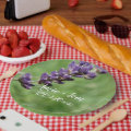 Lavender Wedding Custom paper plates | Zazzle
