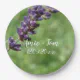 Lavender Wedding Custom paper plates | Zazzle
