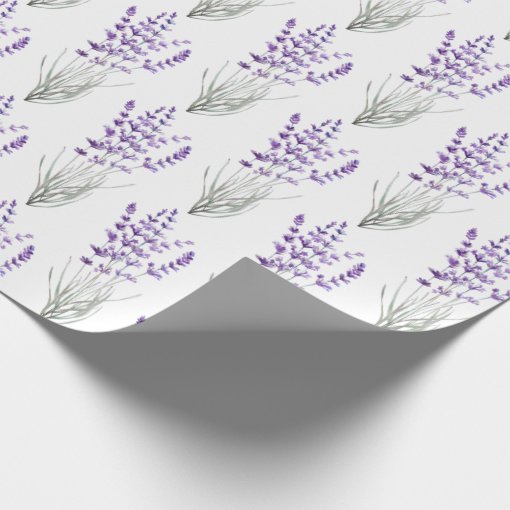 Lavender Wrapping Paper | Zazzle