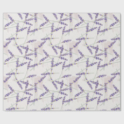 Lavender Wrapping Paper | Zazzle
