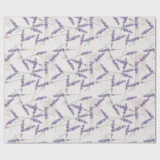 Lavender Wrapping Paper | Zazzle