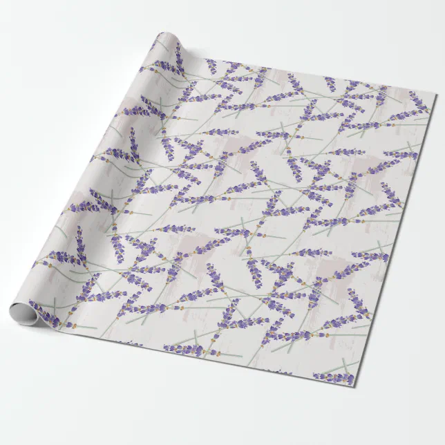 Lavender Wrapping Paper | Zazzle